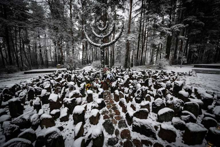 Ceremony in Rumbula in memory of the victims of the Holocaust - Jewish ...